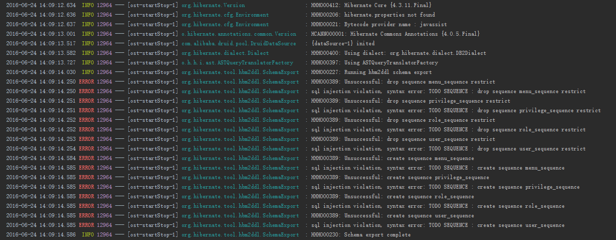 Spring Boot DB2数据库无法创建序列 · Issue #1308 · alibaba/druid · GitHub